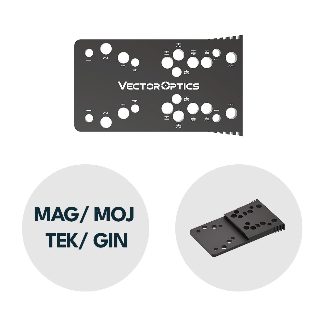 Vector Optics SCFRM-21 Universal Montageplatte für CZ Shadow, Shadow 2 ...