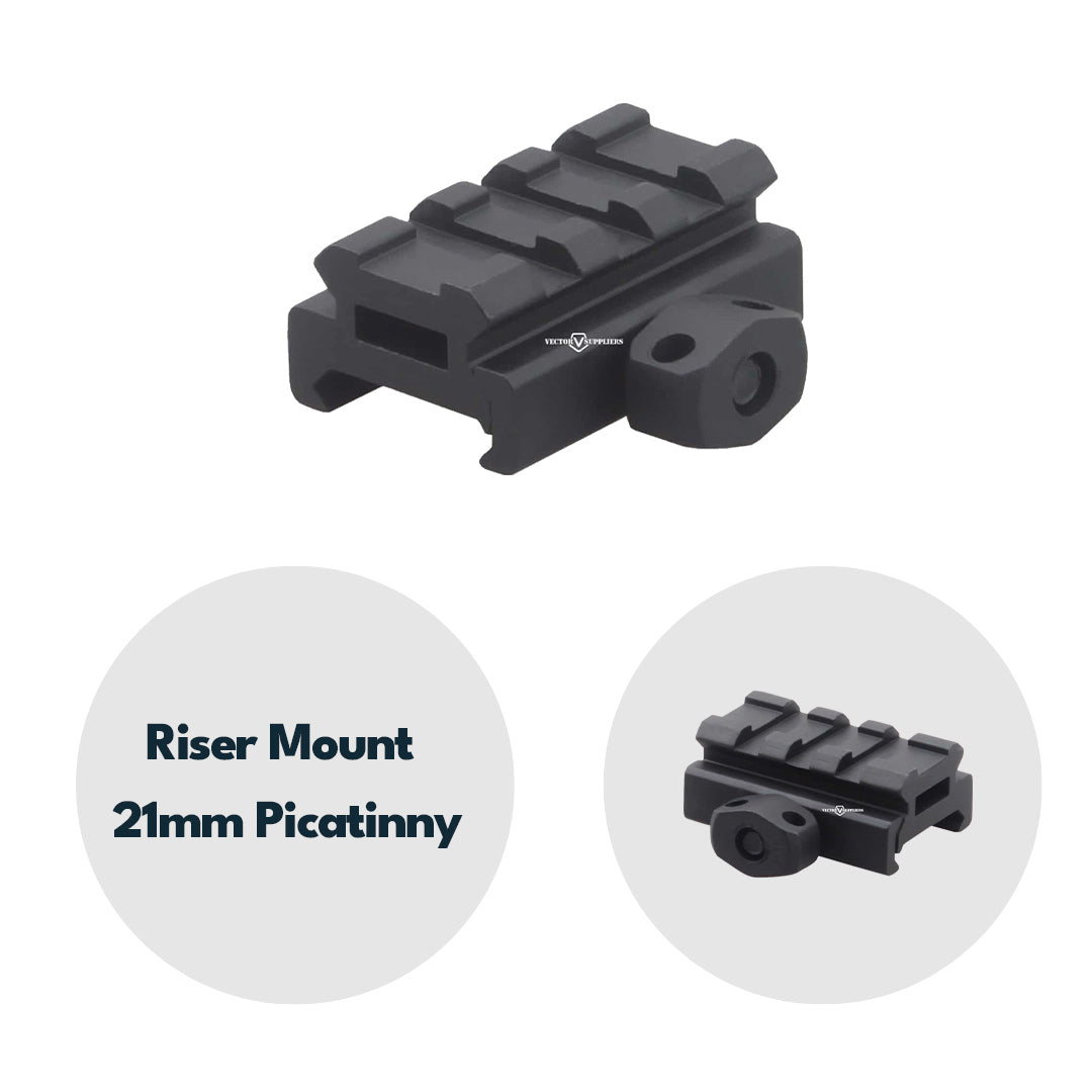 Vector Optics SCRA-58 21mm Picatinny Raiser Montage, l=40mm, h=12mm ...