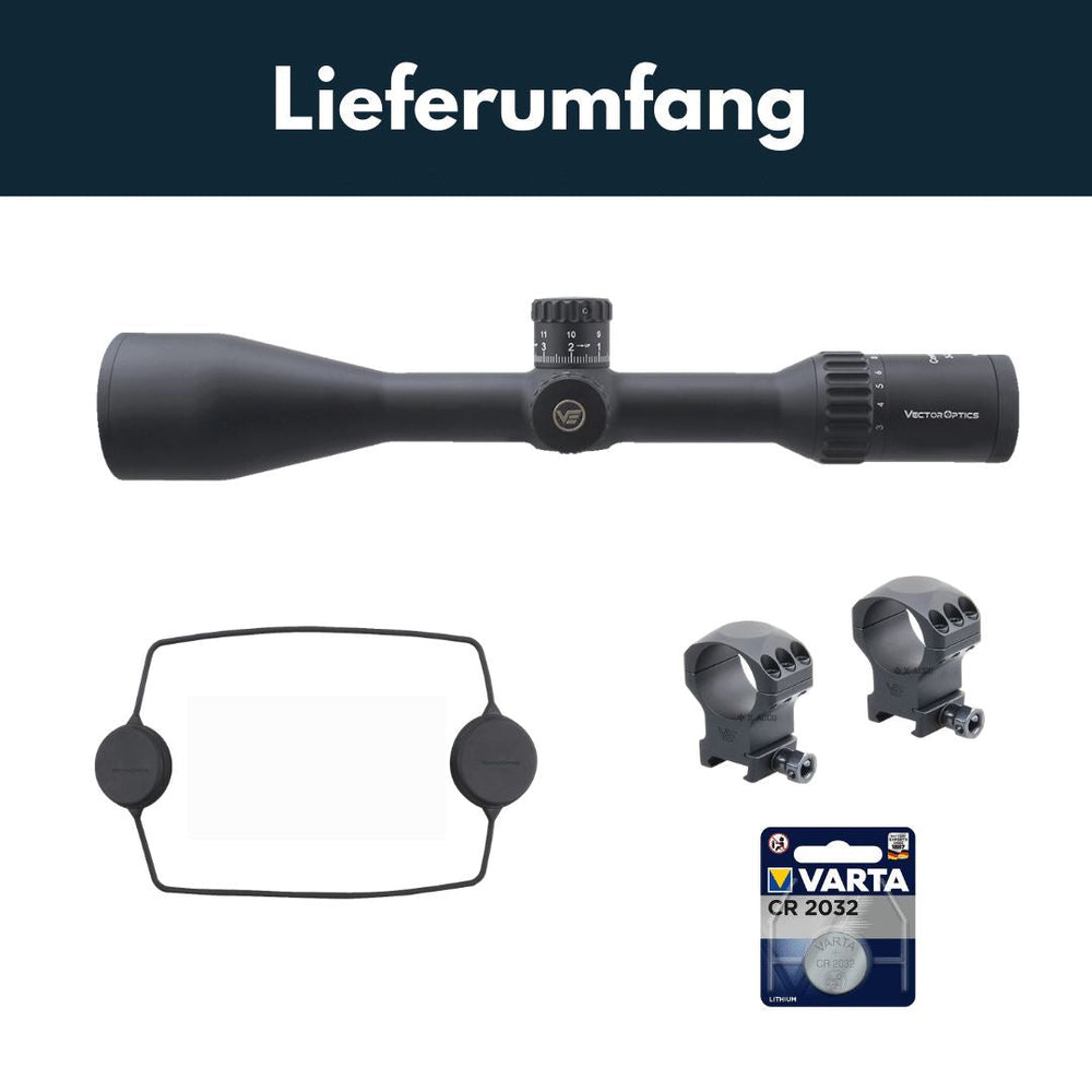 Vector Optics SCOL-T50 Continental x8 3-24x56 ED SFP Tactical – Vector ...